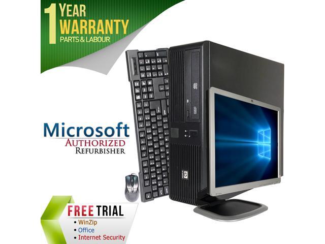 Refurbished: HP Desktop Computer RP5700 + 17" LCD (Brand my vary) Intel ...