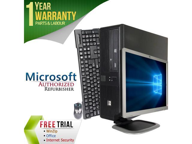 Refurbished: HP Desktop Computer RP5700 + 19" LCD (Brand my vary) Intel ...