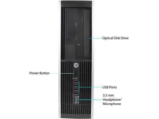 Refurbished: HP Desktop Computer 6000 2.80GHz 2 GB 160GB HDD Windows 10 ...