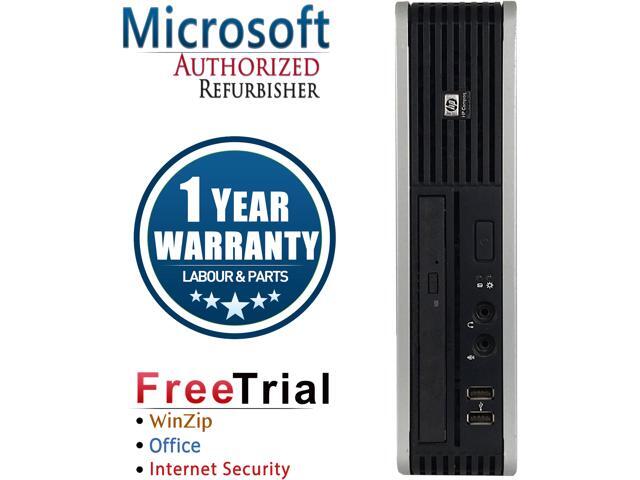 Refurbished: HP Desktop Computer DC7800-USFF Intel Core 2 Duo E6550 2GB ...