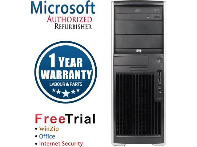 Refurbished: Refurbished HP XW4400 Tower Intel Core 2 Duo E6300 1.86G ...