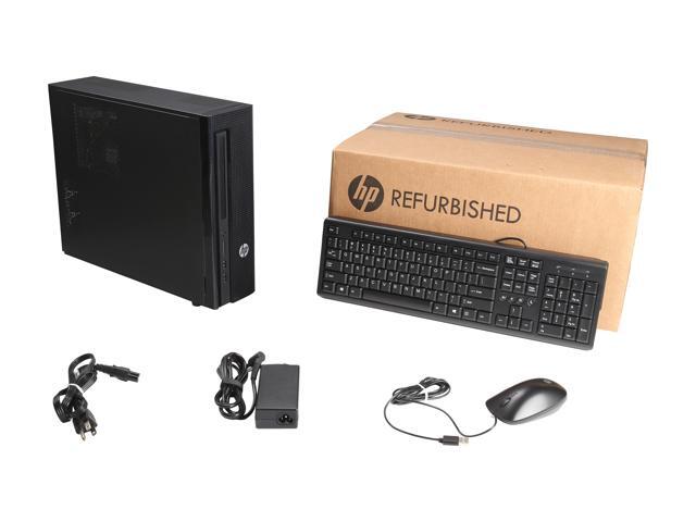 Refurbished: HP A Grade Desktop Computer Slimline 450-A114 Celeron ...