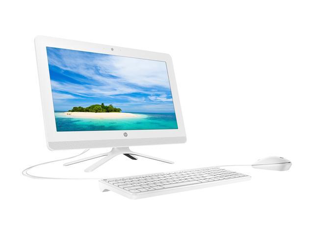 HP All-in-One Computer 20-C002A (W2U22AA) AMD E2-7110 4 GB DDR3L 1TB ...