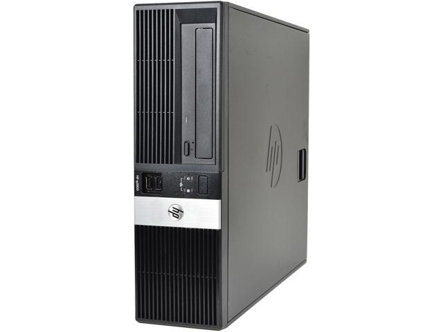 Refurbished: HP Desktop Computer RP5800 Intel Core i3-2100 4 GB 250GB ...
