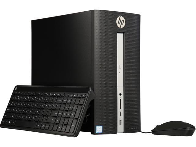 Refurbished: HP Desktop Computer Pavilion 570-P027C Intel Core i5-7400 ...