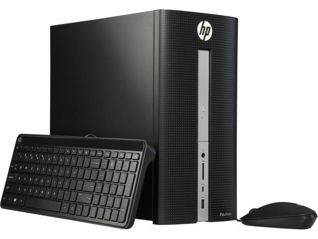 Refurbished: HP Desktop Computer Pavilion 570-p010 Intel Core i3-7100 8 ...