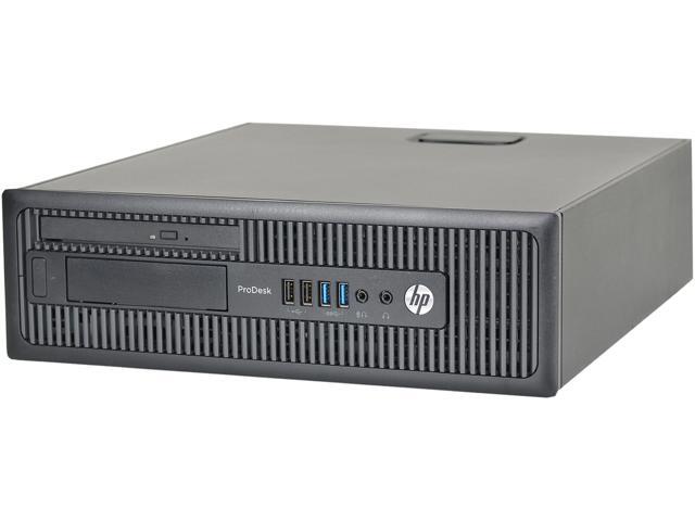 Refurbished: HP Desktop Computer 400 G1-SFF Intel Core i3-4130 4GB DDR3 ...