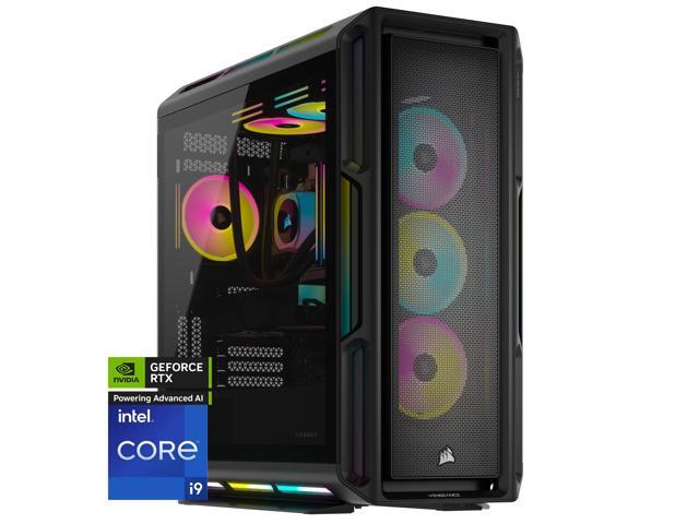CORSAIR VENGEANCE i8200 Series Gaming PC - Liquid Cooled Intel Core i9 14900KF CPU - NVIDIA ...