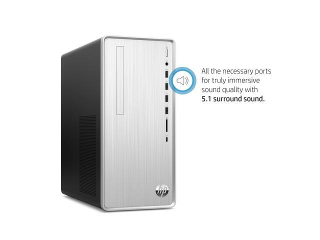 Refurbished: HP Desktop Computer Pavilion TP01-2137C Ryzen 5 5000 Series 5600G (3.90GHz) 12GB ...