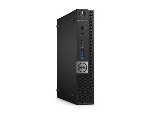 Refurbished: DELL Desktop PC OptiPlex 7050 Micro Intel Core i5-6600T 16 ...