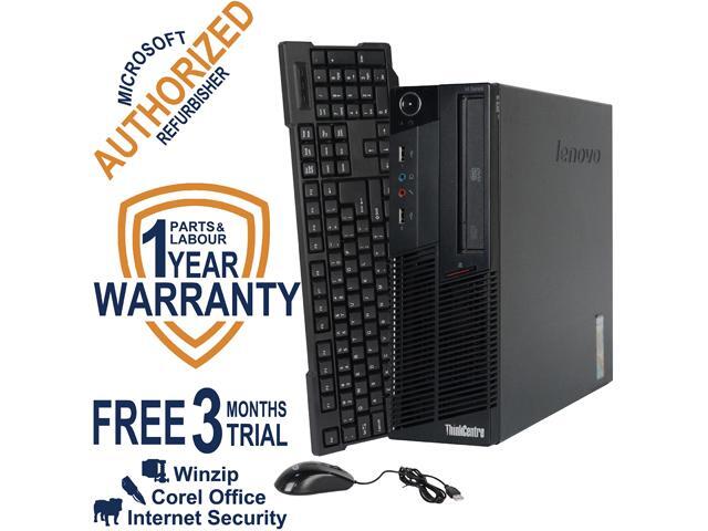 Refurbished: Lenovo Desktop Computer M90P 4GB DDR3 250GB HDD Windows 7 ...