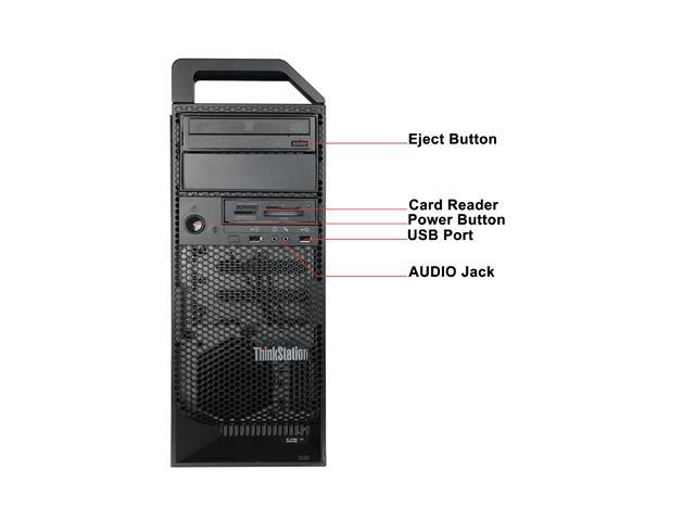 Refurbished: Lenovo Desktop Computer S30 WS Intel Xeon E5-1620 8GB DDR3 ...