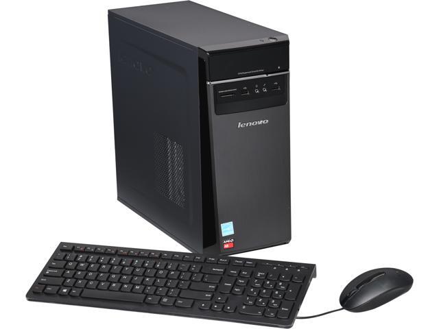 Open Box: Lenovo Desktop Computer H50 (90BH0037US) A6-Series APU A6 ...