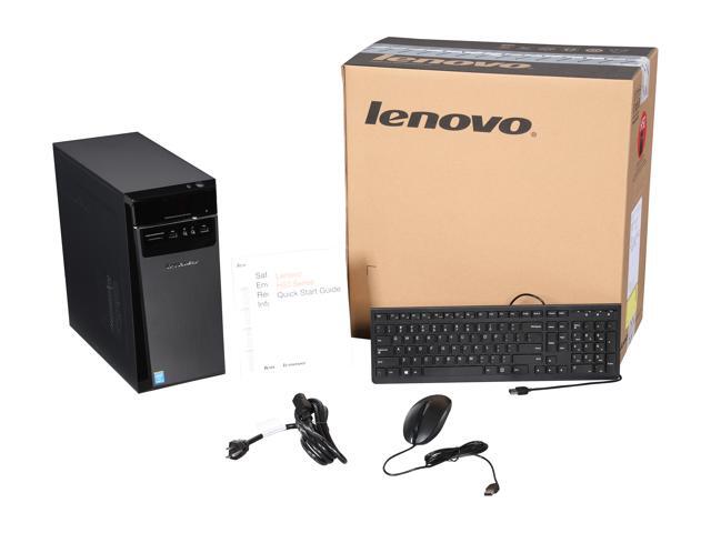 Open Box: Lenovo Desktop Computer H50-50 (90B700EEUS) Intel Core i5 ...