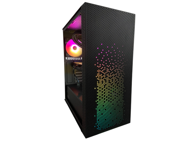 AZZA Cyrus Evo Gaming Desktop PC - AMD Ryzen 7 9700X, NVIDIA GeForce RTX 5060 Ti, 32GB DDR5, 1TB ...