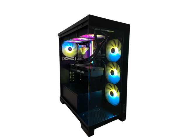 AZZA Goliath Elite Gaming Desktop PC, AMD Ryzen 7 7800X3D, NVIDIA GeForce RTX 5080, 64GB DDR5 ...