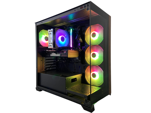AZZA Carmel Core Gaming PC, Intel Core i5-12400F, AMD Radeon RX 9060 XT ...