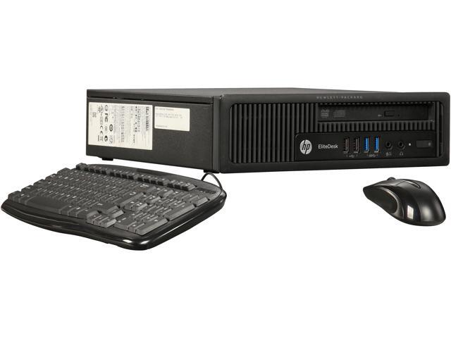 Refurbished: HP Desktop Computer EliteDesk 800 G1 Intel Core i7-4790 ...
