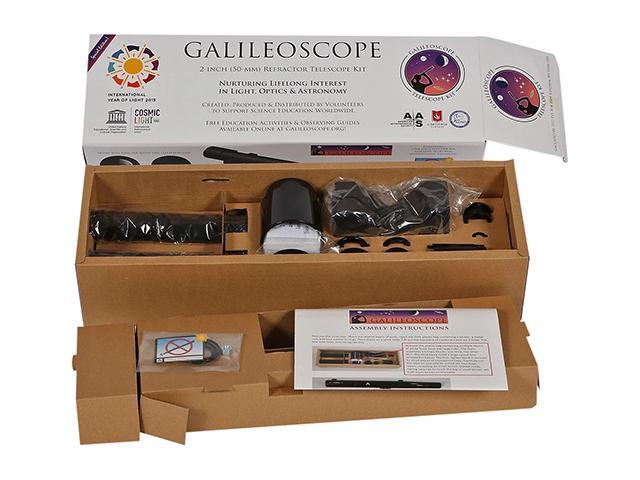ExploreOne GSCOPE Galileoscope 50mm Refractor Telescope Kit - Newegg.com