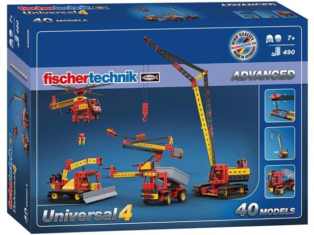 Fischertechnik ADVANCED Universal 4 Construction Set and Educational Toy - Intro to Engineering ...