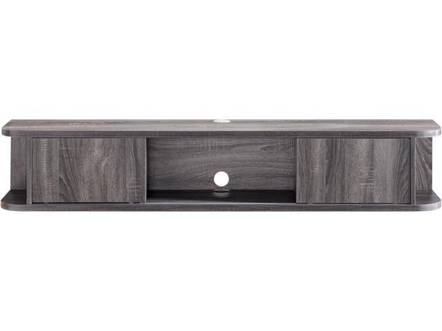Furniture of America Casper Contemporary Wood TV Stand in Distressed ...