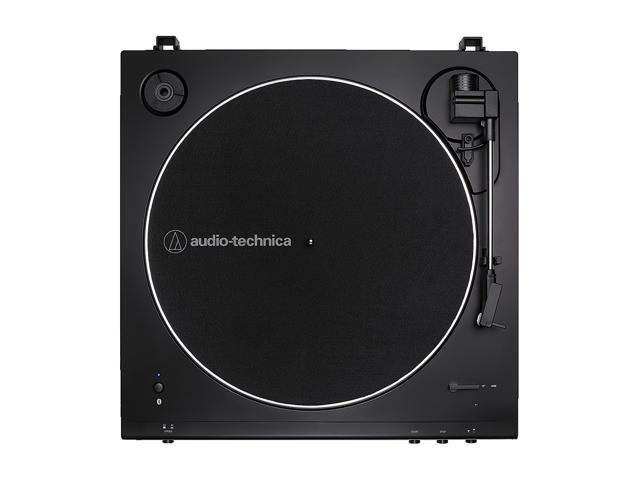 Audio-Technica AT-LP60XBT-USB-BK Fully Automatic Wireless Belt-Drive ...