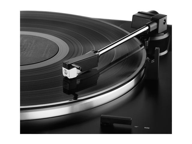 Audio-Technica AT-LP60XBT-USB-BK Fully Automatic Wireless Belt-Drive ...