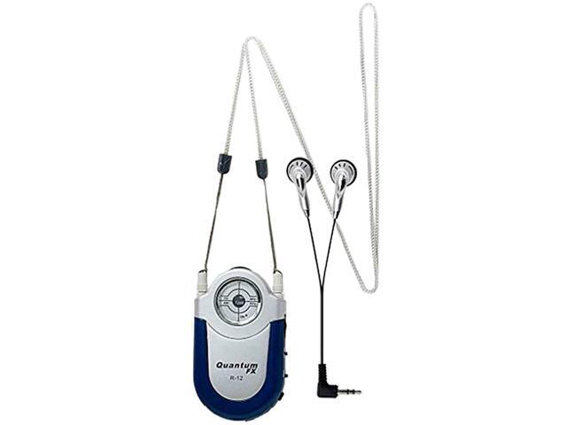 Quantamfx AM FM Radio Neck Strap R12 BLUE - Newegg.com