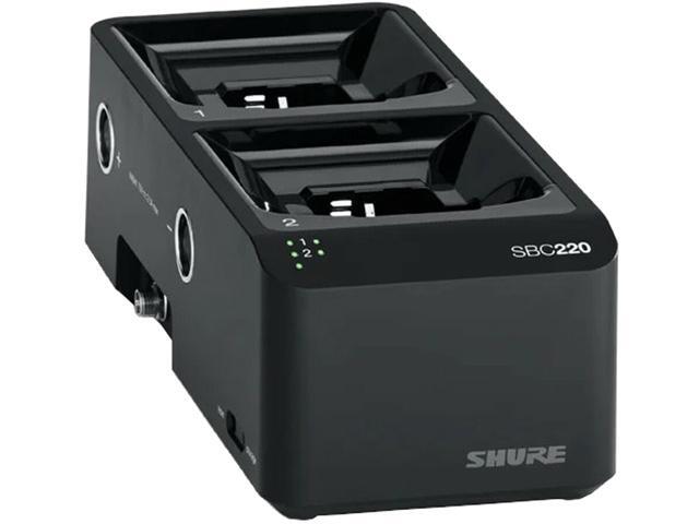 Shure SBC220-US Networked 2Bay Battery Charger - Newegg.com