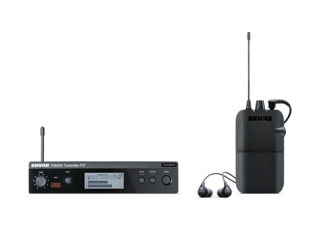 Shure PSM300 IEM Wireless System With SE112 J13 - Newegg.com