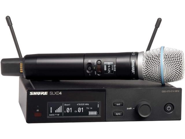 Shure SLXD24/B87A-J52 Wireless System, Frequency Band Version: J52 ...