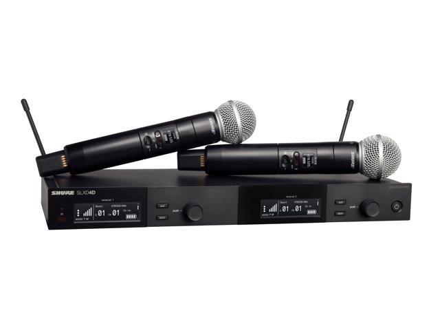 Shure SLXD24D/SM58-G58 Wireless System, Frequency Band Version: G58 ...