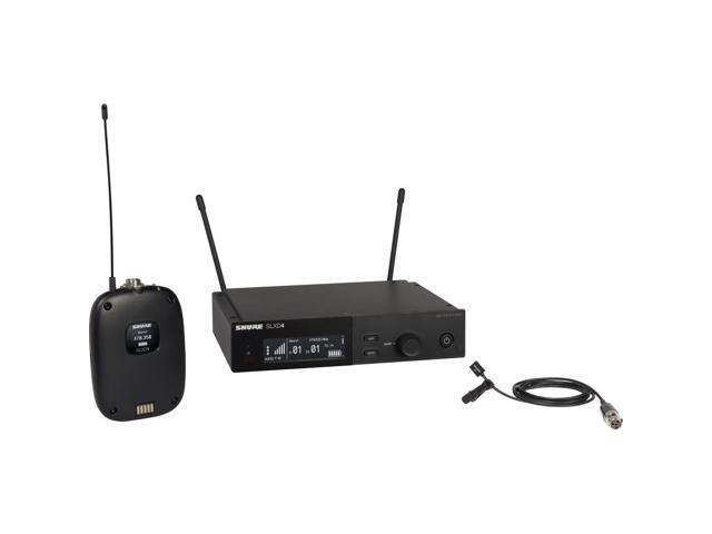 Shure SLXD14/93-G58 Wireless System with SLXD1 Bodypack Transmitter and WL93 Lavalier Microphone ...