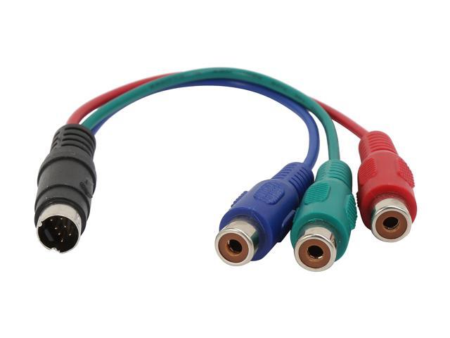VisionTek 900660 HDTV Component 7-Pin TV Out Adapter - Newegg.com