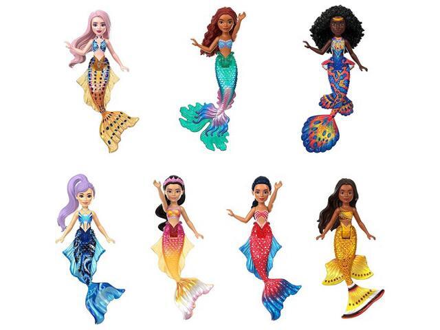 Little Mermaid Ariel And Sisters Small Doll Set - Newegg.com
