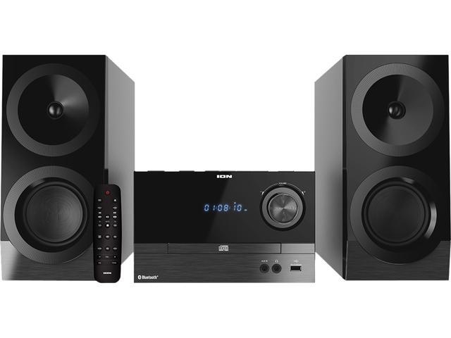 ION IAS01 Compact Bluetooth Shelf Hi-Fi FM Stereo System with CD Player ...