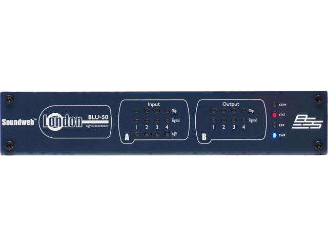 BSS Audio BSSBLU50-M 4x4 Signal Processor with BLU link - Newegg.com