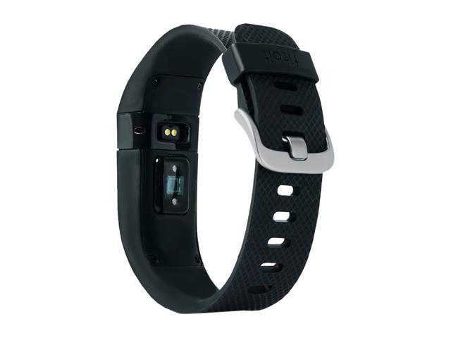 Open Box: Fitbit Charge HR Wireless Activity Wristband, Black, Large ...
