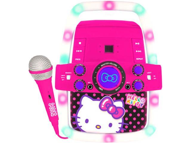 Sakar ko2-07009 Hello Kitty Flashing Lights Karaoke - Newegg.com