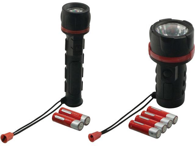 Sentry LTB2P Grip-Tite Flashlight, Two-Pack - Newegg.com