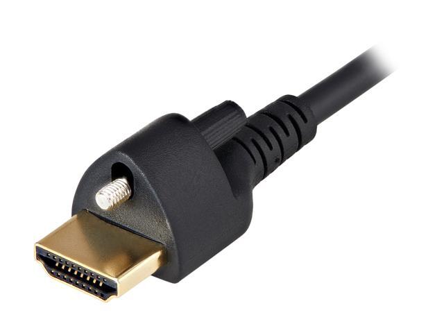 StarTech.com HDMM1MLS 1m (3 ft.) HDMI Cable with Locking Screw - 4K ...