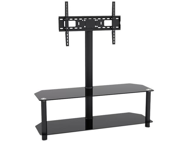 INLAND 5449 32" - 60" Black TV Stand with Mount fits TVs up to 60in ...