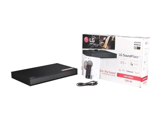 LG LAP250H 2.1 CH 100W, 2.1 ch, 2 HDMI in/1 out, bluetooth, 2D Blu-ray - Newegg.com