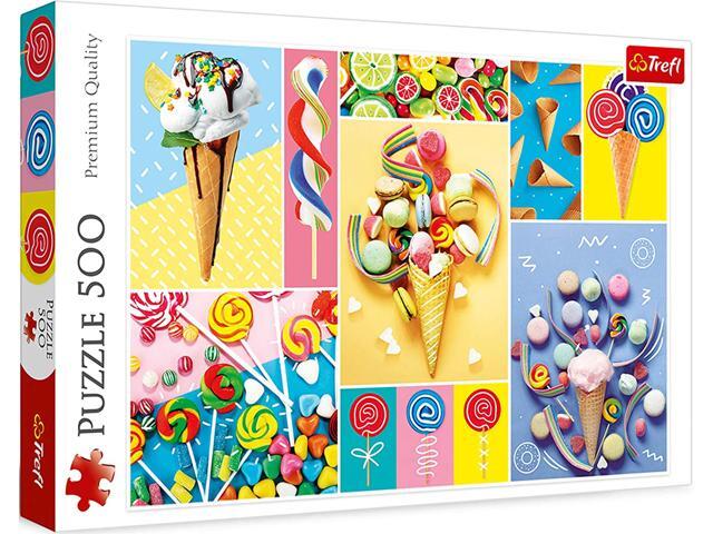 Trefl 500 Piece Jigsaw Puzzle, Favorite Sweets - Newegg.com