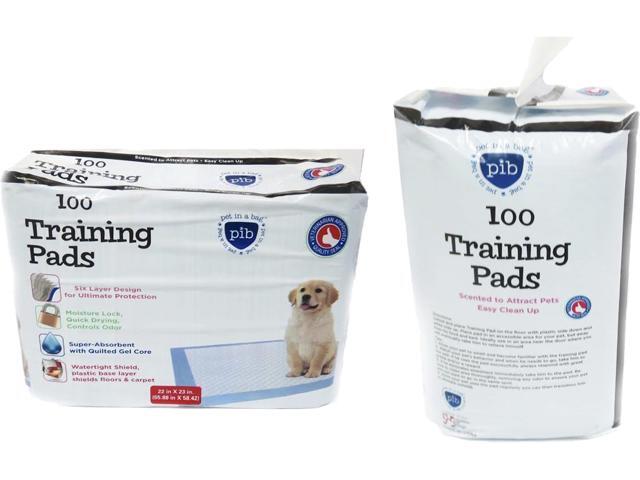 Creative Pet Group PIB800 PET IN A BAG 100 PACK TRAINING PADS - Newegg.com