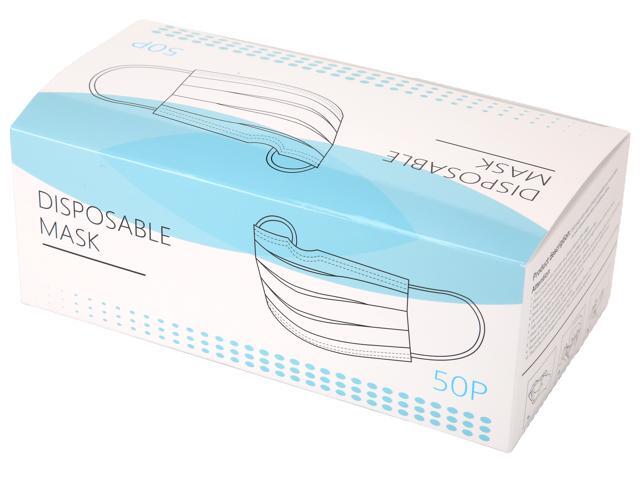 Disposable Protective Mask - 50 pcs / box - Newegg.com