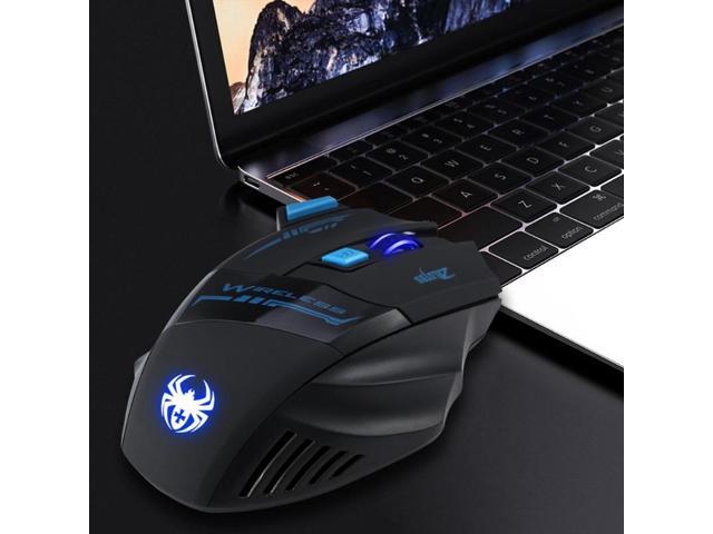 ZELOTES F14 2.4GHz Wireless USB Optical Mouse 2400DPI 7 Buttons Mice ...