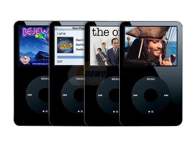 Apple iPod video (Late 2006) 2.5" Black 80GB MP3 / MP4 Player MA450LL/A ...