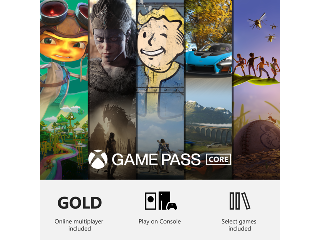 Xbox 6 Month Game Pass Core – Xbox Series X|S, Xbox One - US Registered ...
