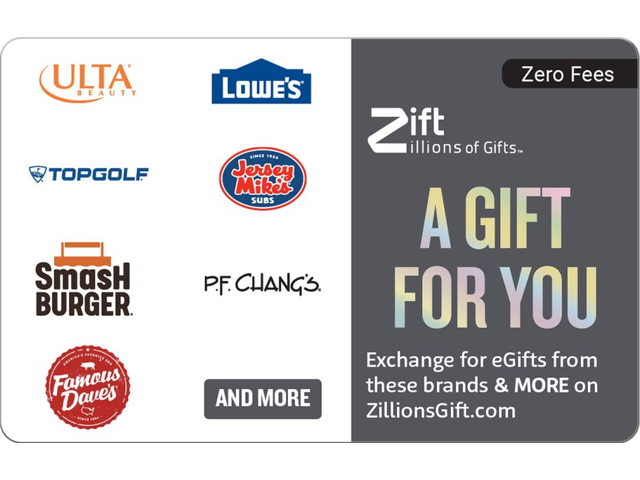 Zift Zillions – A Gift For You $200 Gift Card (Email Delivery) - Newegg.com
